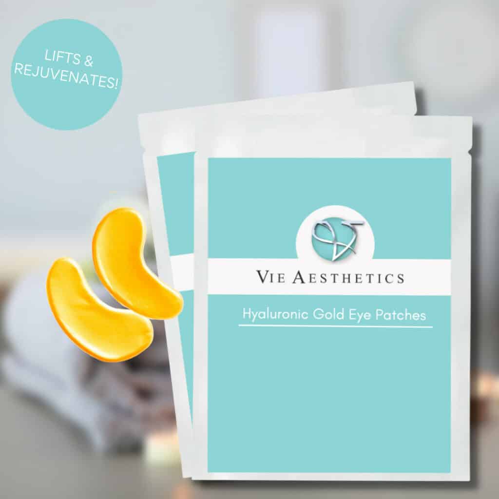 Vie Aesthetics Gold Eye Patches | Products | Vie Aesthetics