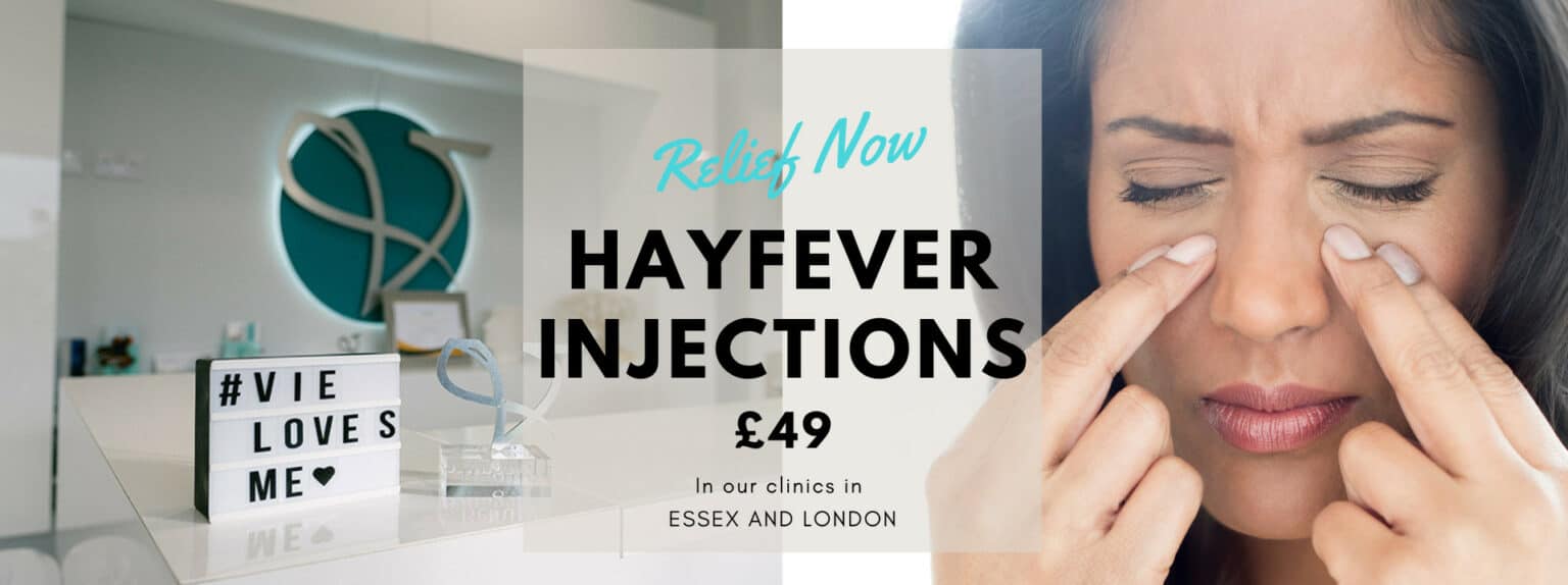 Hayfever Injections in Essex and London - Vie Aesthetics
